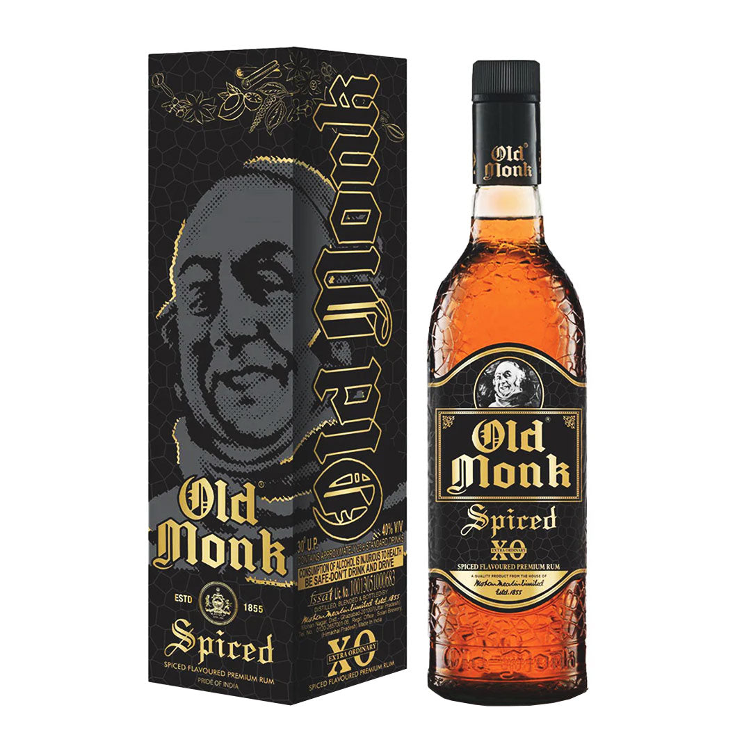 Old Monk Spiced Rum 70cl – Drink Finder